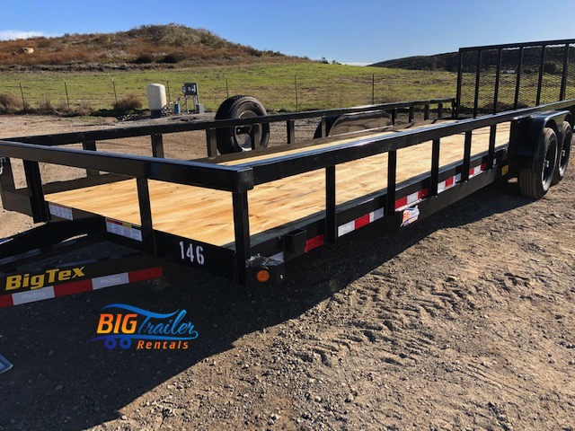 Utility Trailer Rental - 26' #146 • Big Trailer Rentals