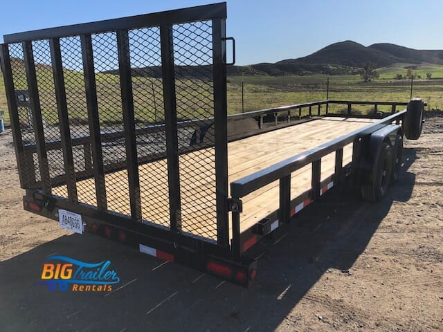 Utility Trailer Rental - 26' #146 • Big Trailer Rentals