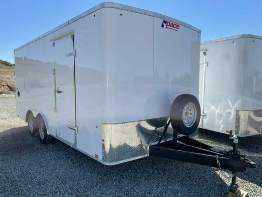 8.5x18 Box Trailer Rental - #181 • Big Trailer Rentals